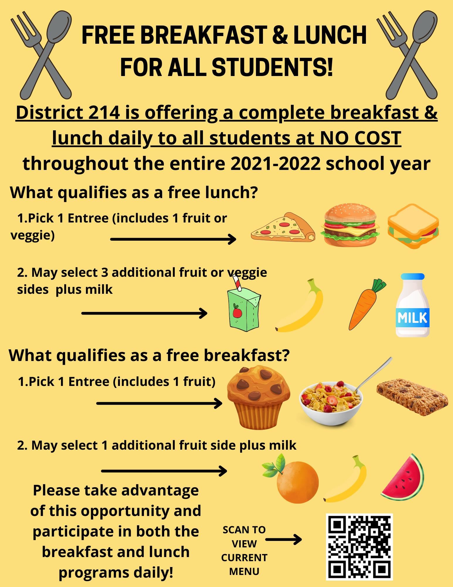 Food and Nutrition Services / High School Menus